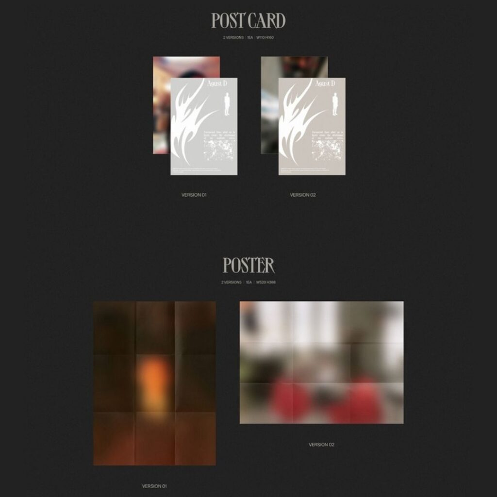 D-DAY(1er Album SUGA BTS) – I Purple U Store