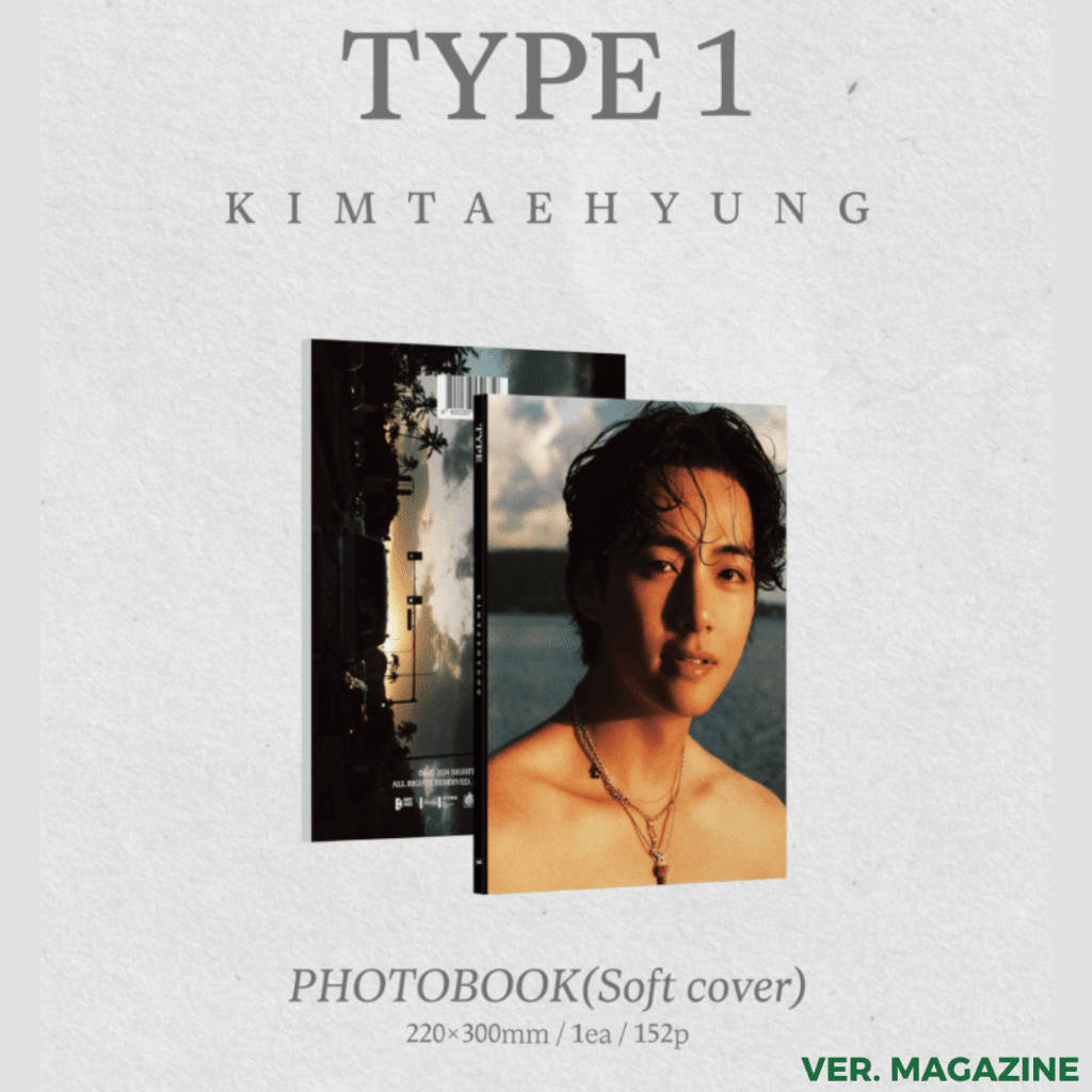 TYPE 1: PHOTOBOOK V de BTS – I Purple U Store